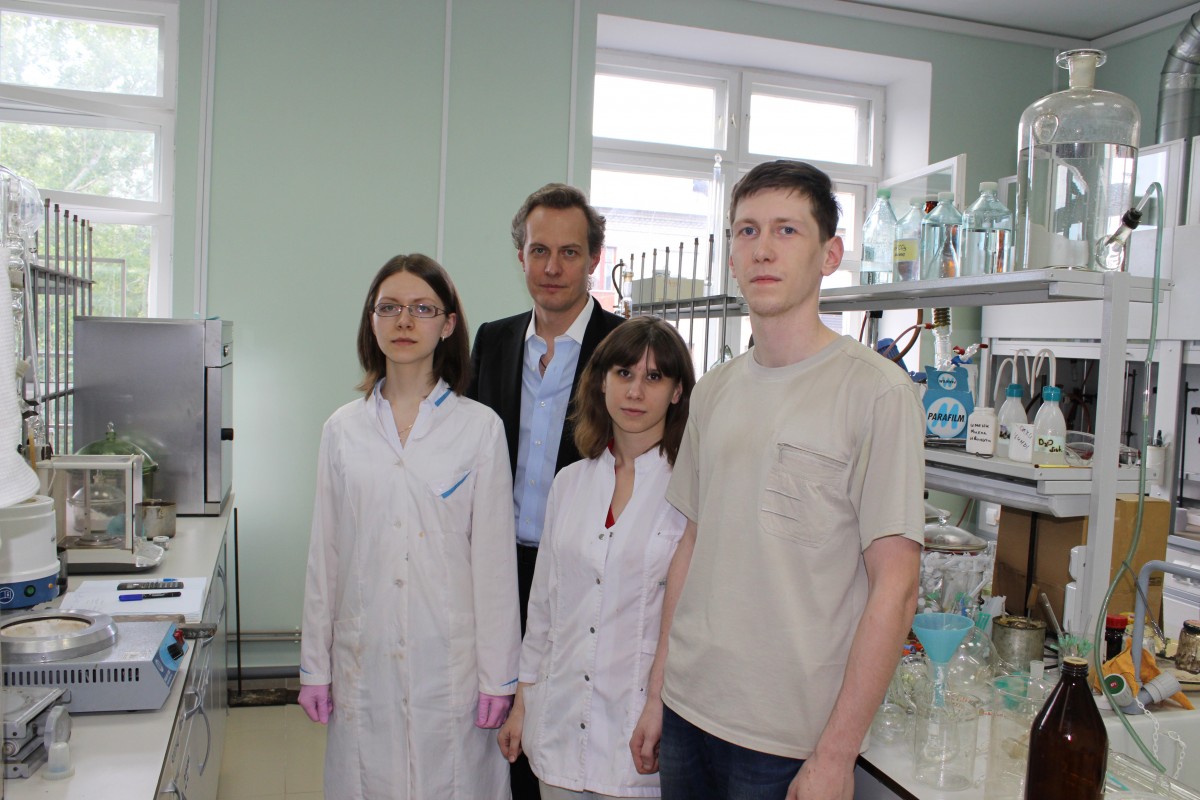 The world-renowned chemist Valery Fokin gave a lecture 'Catalysis and ...